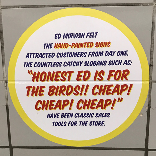 King of Kitsch: So long Honest Ed’s – Angela Kryhul